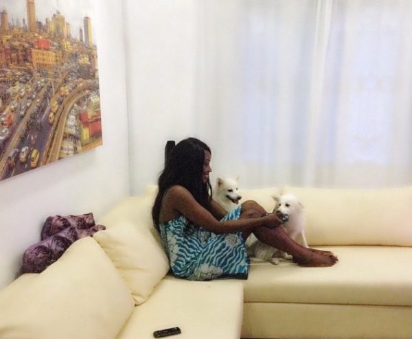 Flavour & his Many Dogs to Banky W & Duke, Toke Makinwa with Coco ...