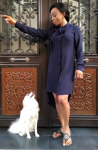 Flavour & his Many Dogs to Banky W & Duke, Toke Makinwa with Coco ...