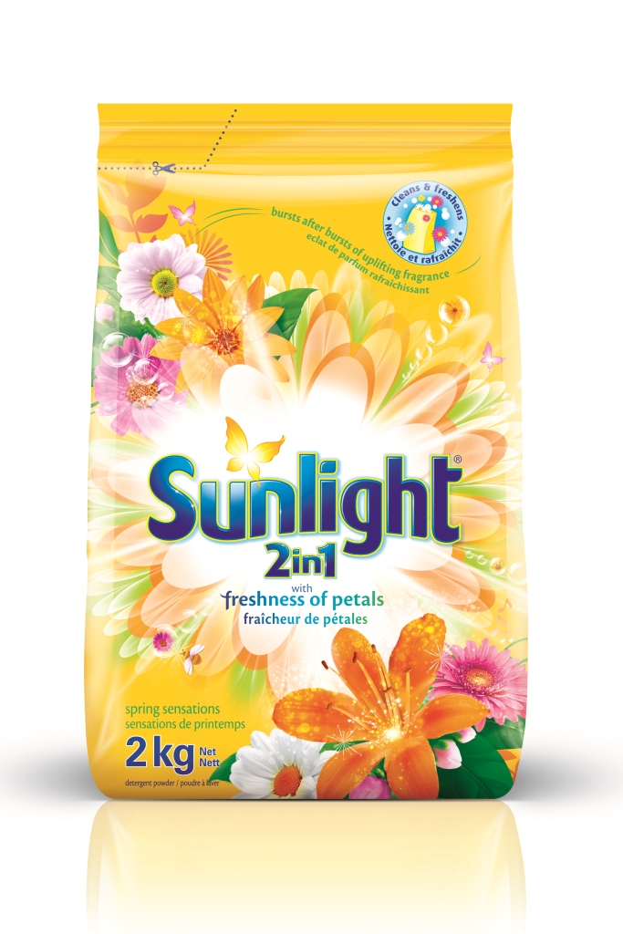 Sunlight Detergent Laundry Basket: "Flash Your White" | BellaNaija