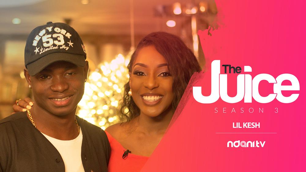 WATCH Lil Kesh on Episode 5 of NdaniTV's "The Juice" with Dorcas Shola ...