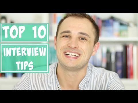 WATCH David Share Top 10 Job Interview Tips & How to Land your Dream ...