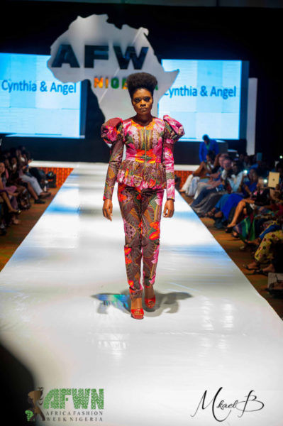 2016 Africa Fashion week Nigeria: Cynthia & Angel | BellaNaija