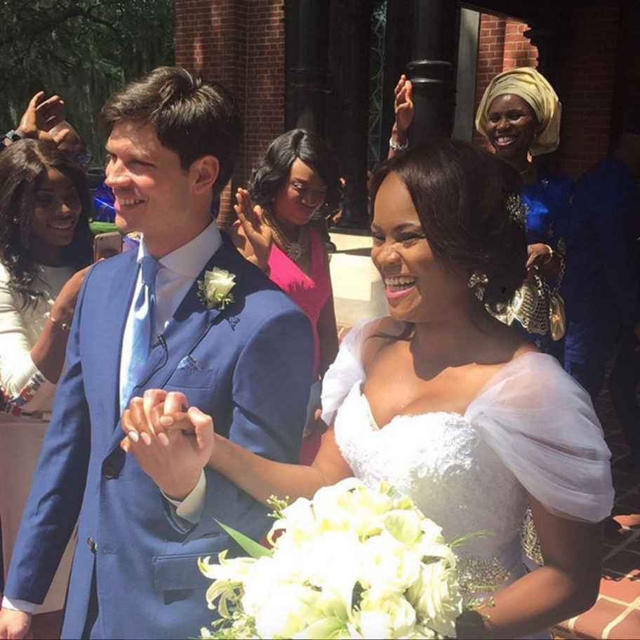 First Look: TV Personality Adaure Achumba & Wes Ballance's Wedding ...