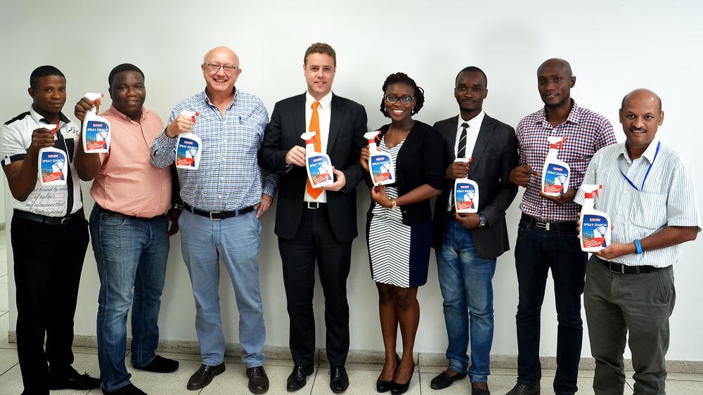 Cormart Nigeria launches Renew Liquid Spray Starch | Photos | BellaNaija