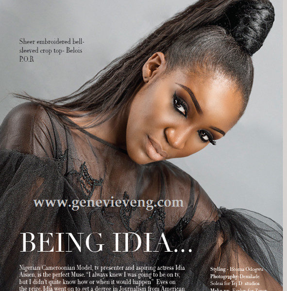 Model & TV Presenter Idia Aisien is Fierce as a Style Muse for ...