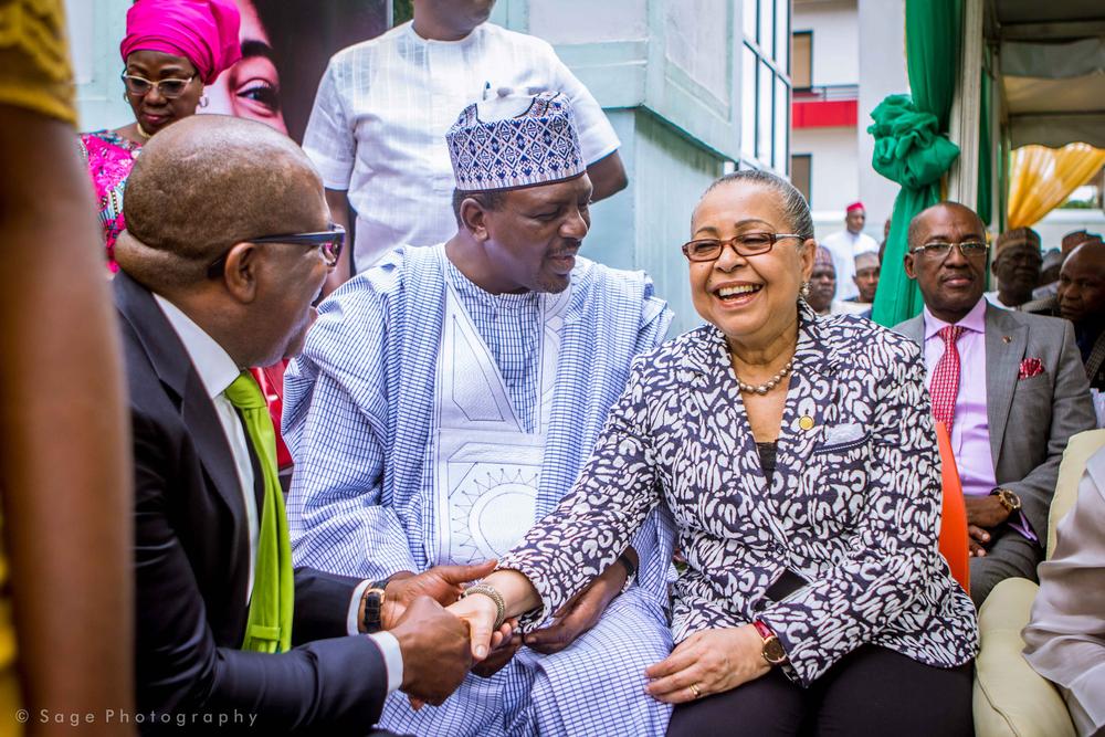 Aliko Dangote, Senator Danjuma Goje, Oba Rilwan Akiolu, Dr Nike Akande ...