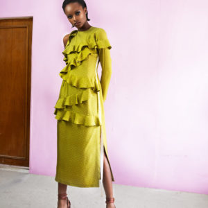 Stunning! Mayowa Nicholas stars in Lisa Folawiyo Studio's Spring 2017 ...
