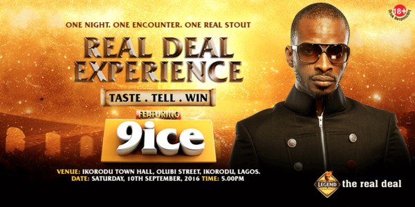 9ice Set to Thrill Fans in Legend's #RealDealExperience in Lagos ...