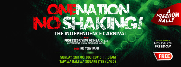 One Nation, No Shaking! The Independence Carnival-A Freedom Rally holds ...