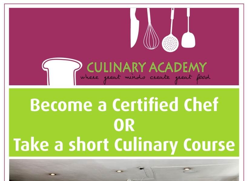 Start your Culinary Journey and Become a Certified Chef at Culinary ...
