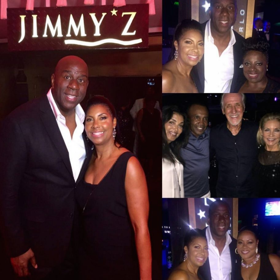 Shutting Down Monaco! Magic Johnson and wife Cookie Celebrate their ...
