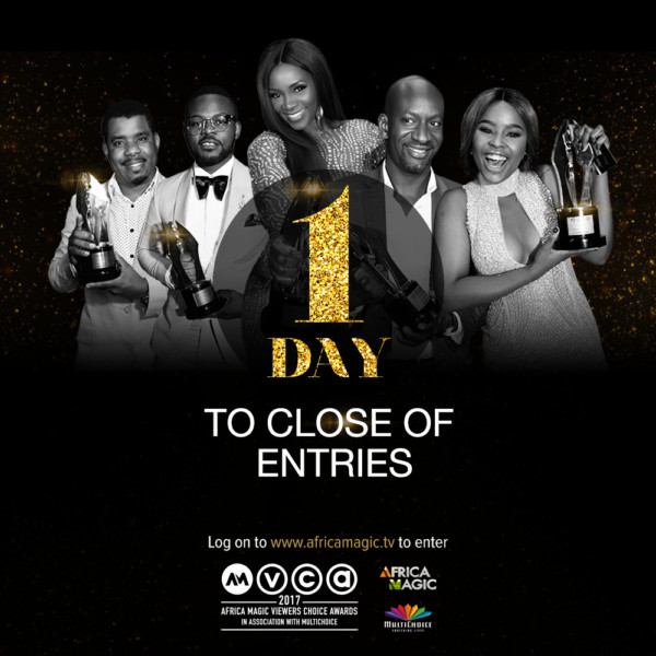 It's Just ONE Day Left to the Close of Entries for the 2017 AMVCA ...
