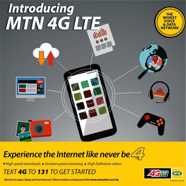 MTN Launches 4G LTE Services for Faster & High Speed Browsing ...