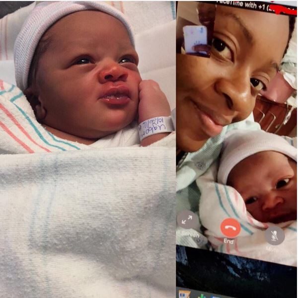 Baby Ugboma is a cutie! Bovi’s Wife, Kris Asimonye shares Another Photo ...