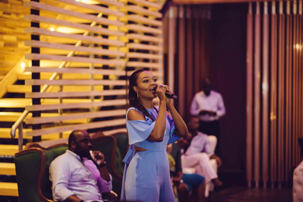 All the Glam Photos from the Exclusive Debut of Ebisan's Music Video ...