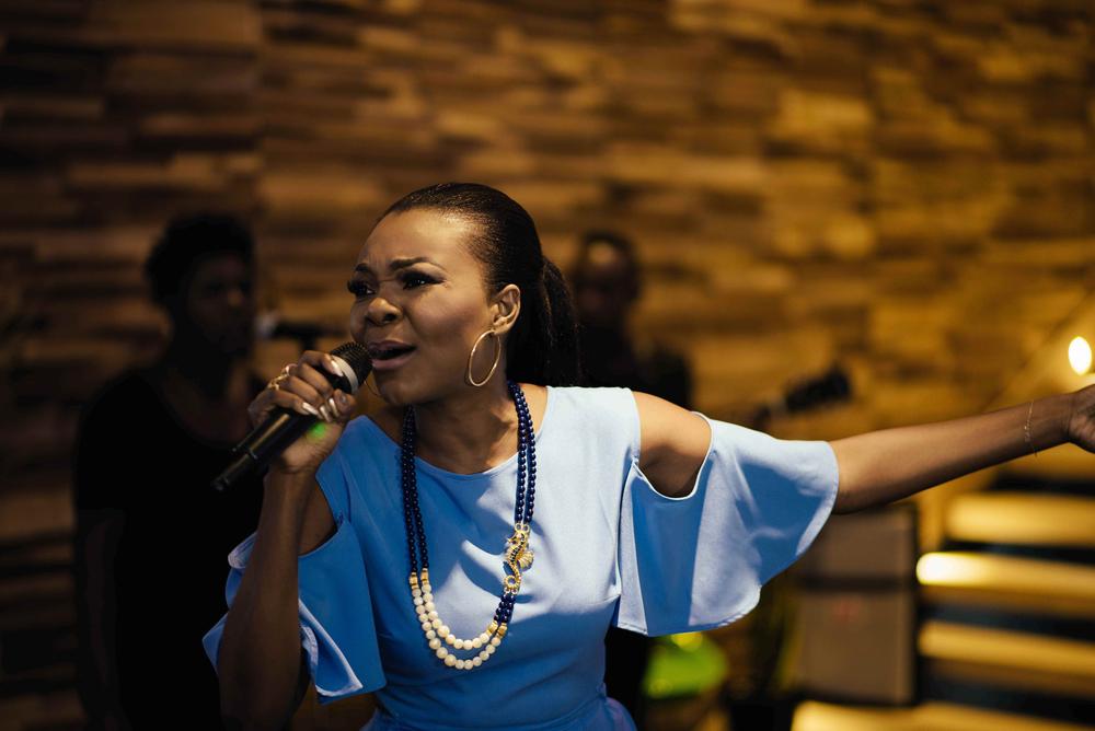 All the Glam Photos from the Exclusive Debut of Ebisan's Music Video ...