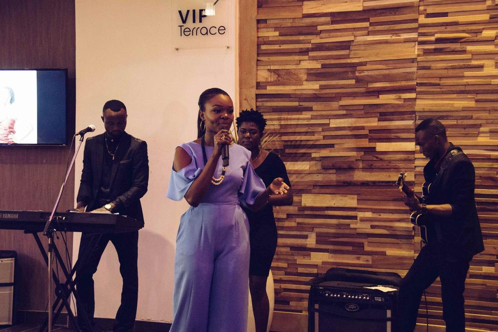 All the Glam Photos from the Exclusive Debut of Ebisan's Music Video ...