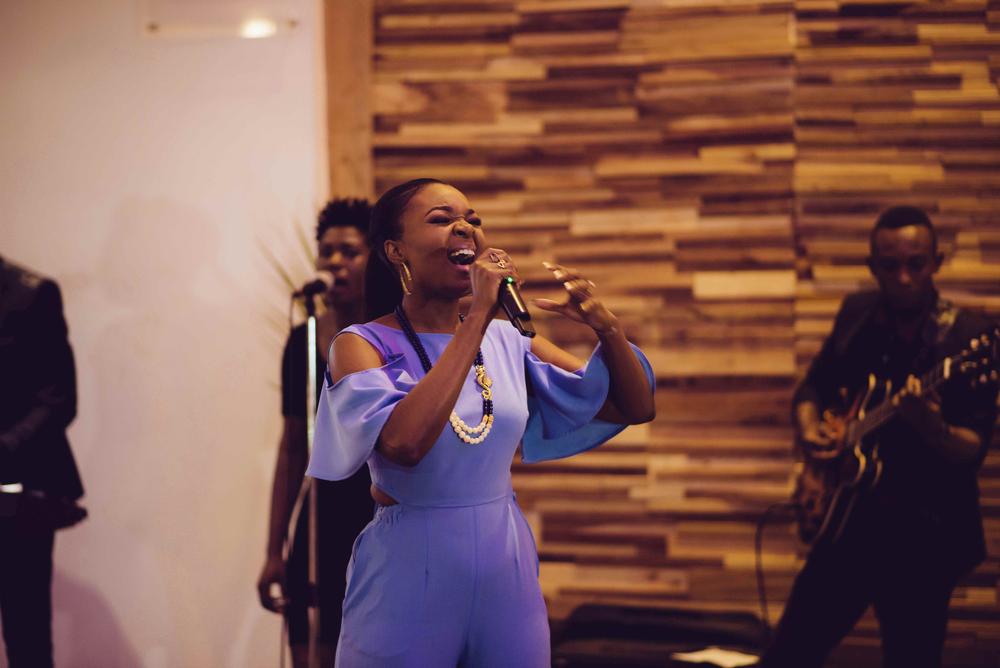 All the Glam Photos from the Exclusive Debut of Ebisan's Music Video ...