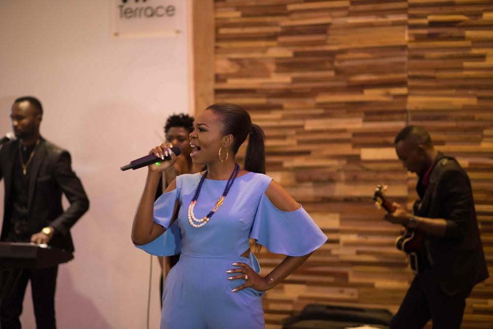 All the Glam Photos from the Exclusive Debut of Ebisan's Music Video ...