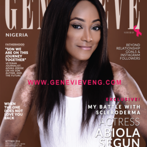 Tinsel Star Abiola Segun Williams is the Cover Star of Genevieve ...