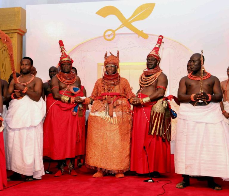 Oba Ghato Kpere... Ise! Eheneden Erediauwa Has been Crowned as Oba ...