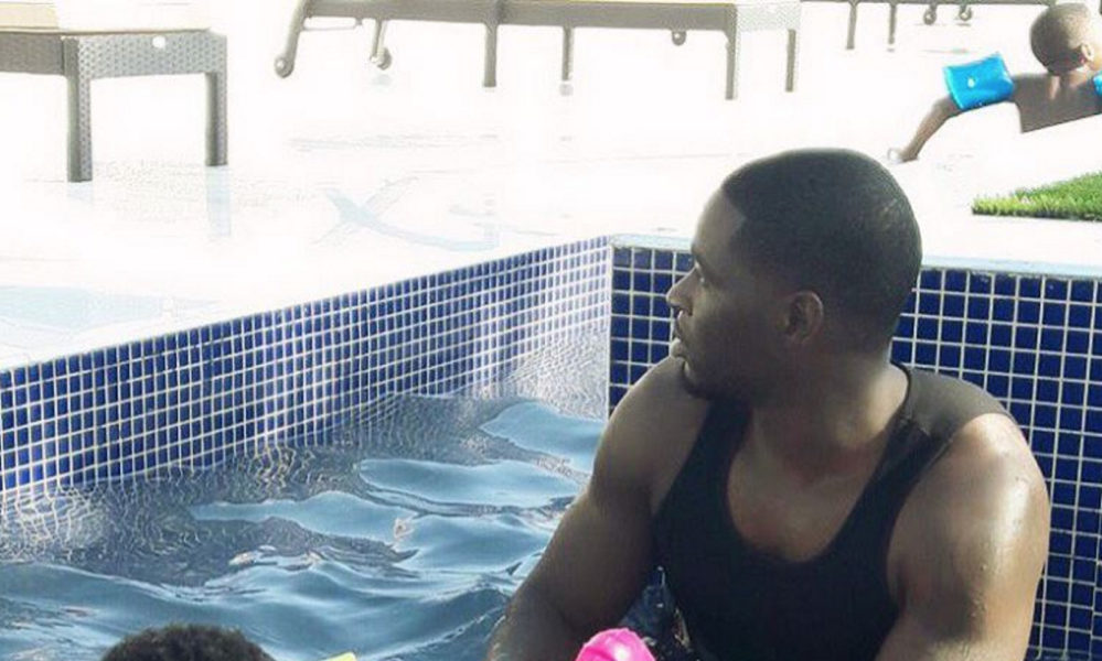 Tee Billz spends Quality Time with him and Tiwa Savage's Son Jamil ...