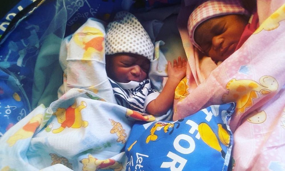 Double Double! Film Maker Femi Adisa and Wife Tomi Welcome another Set ...