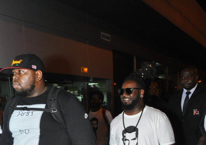 Touchdown! T-Pain arrives Nigeria for Heineken Lagos Fashion and Design ...
