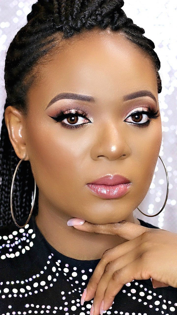 BN Beauty: Flawless! Neutral Full Glam Makeup Tutorial for Dark Skin by ...