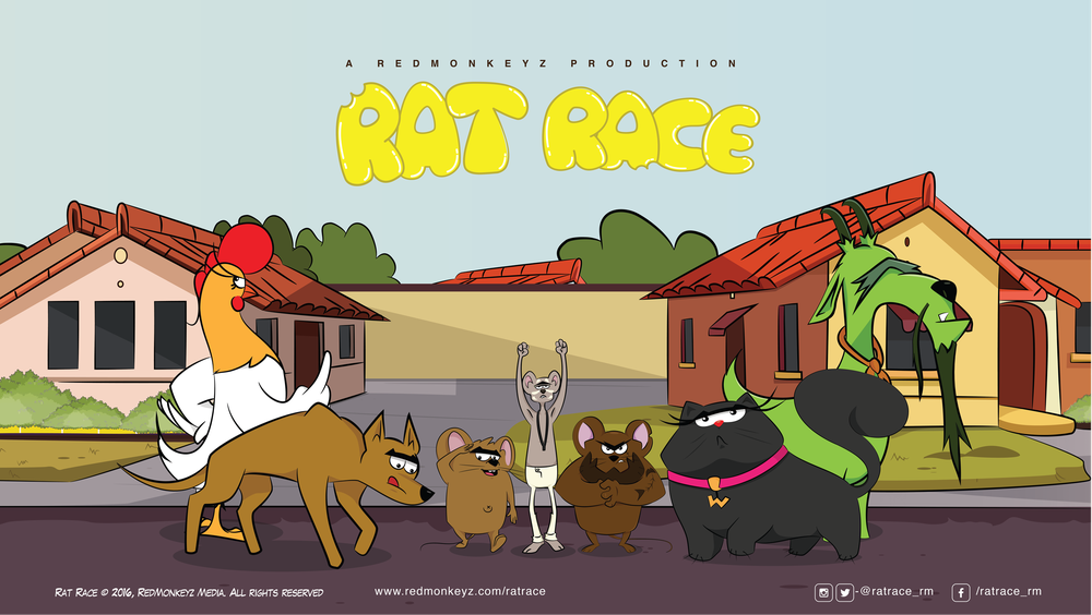 Introducing the New and Exciting Nigerian Animated Series - Rat Race ...