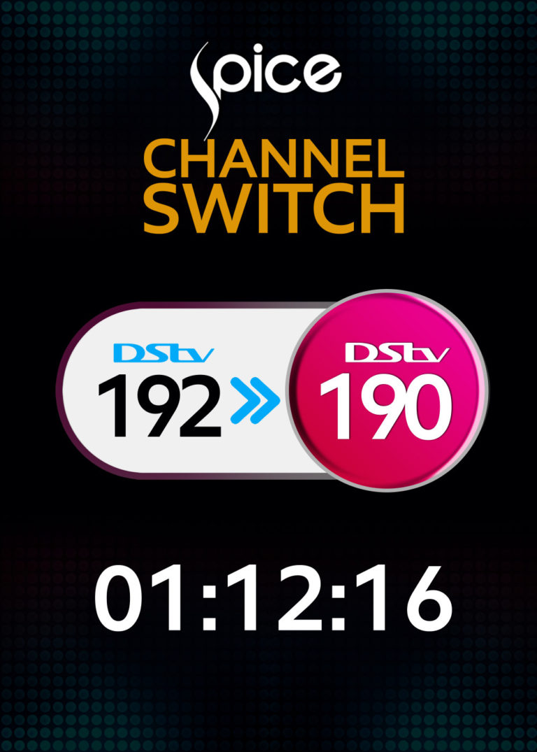 Spice TV makes the Big Switch from DStv Channel 192 to 190! Now ...