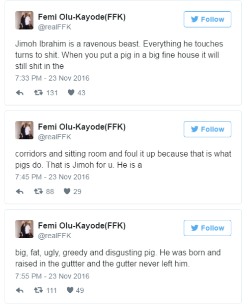 #OndoDecides: Jimoh Ibrahim and Femi Fani-Kayode Fight Dirty on Twitter ...