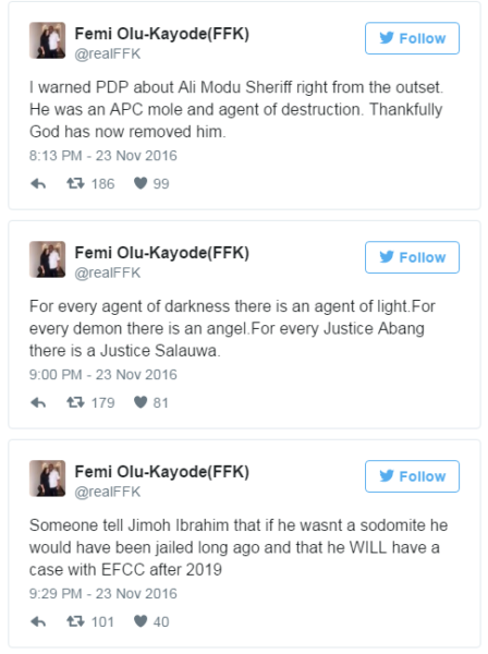 #OndoDecides: Jimoh Ibrahim and Femi Fani-Kayode Fight Dirty on Twitter ...