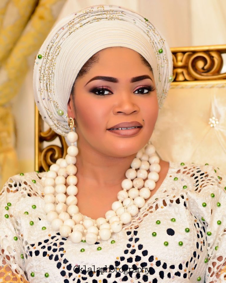 Forty & Fabulous! Stylish Queen Aramide Shekinat Olori Elegushi Glides ...