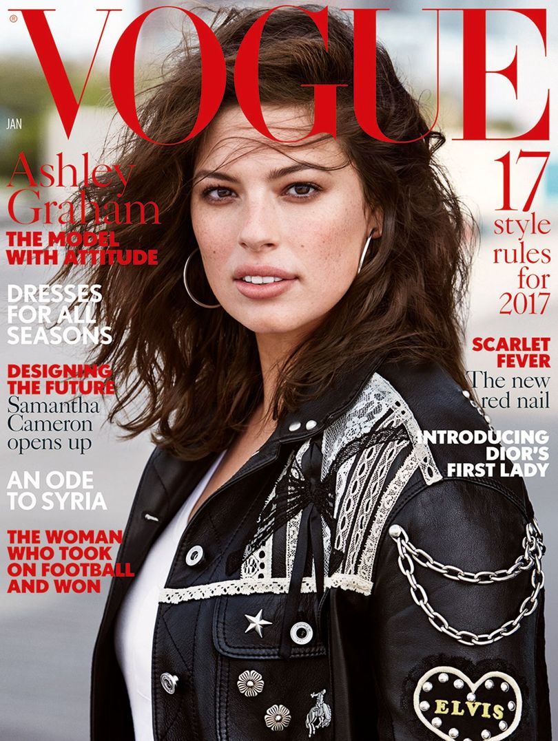  The Model With Attitude Ashley Graham Lands Her First Vogue Cover In
