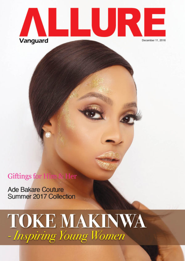 "On Becoming" Author Toke Makinwa is the cover Star for this week's ...