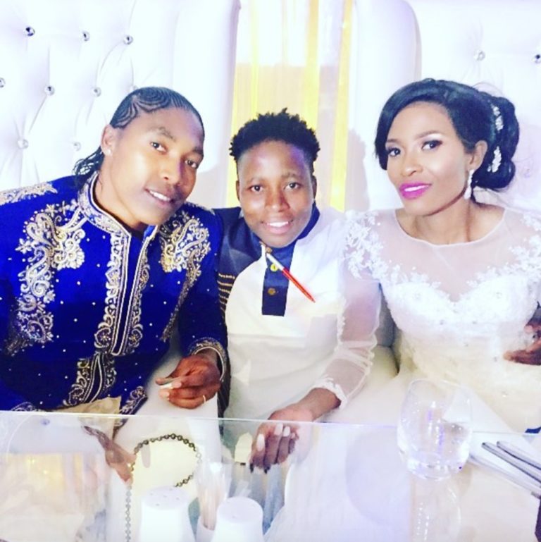 SA Olympian Caster Semenya Married her Girlfriend Violet Today | BellaNaija