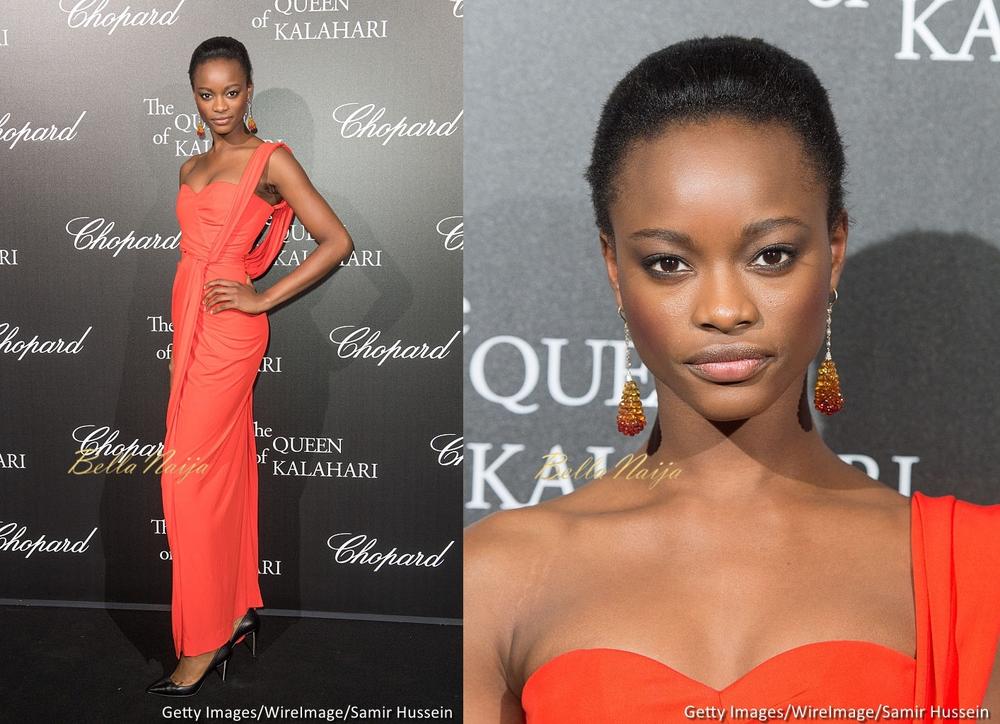 Nigerian Model Mayowa Nicholas is Gorgeous at Chopard's "The Garden of ...