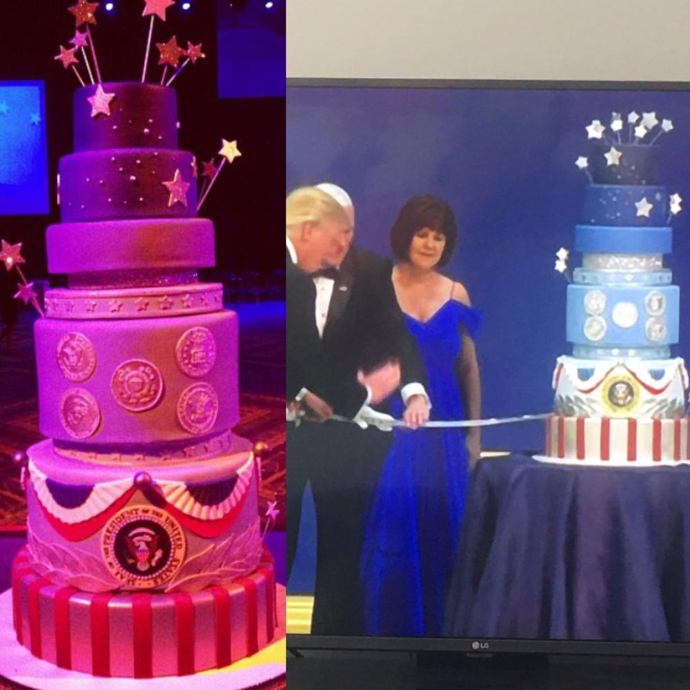 Did Donald Trump Imitate Barack Obama's #Inauguration Cake? | BellaNaija