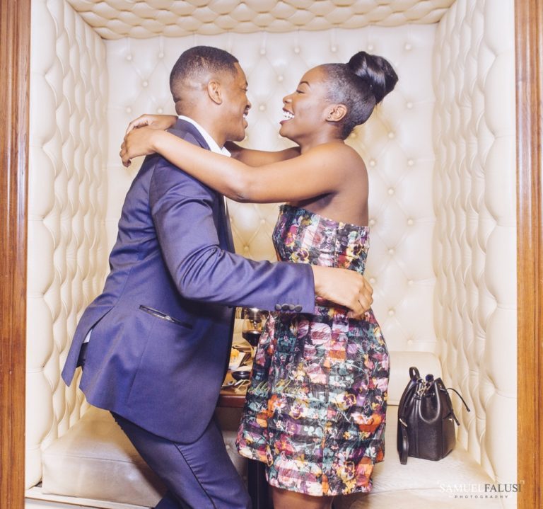 BN Celebrity Weddings: Love Since 17! Tolu Ogunmefun "Don't Jealous Me" and Yemi were Clearly ...