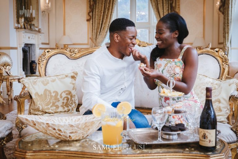 BN Celebrity Weddings: Love Since 17! Tolu Ogunmefun "Don't Jealous Me" and Yemi were Clearly ...