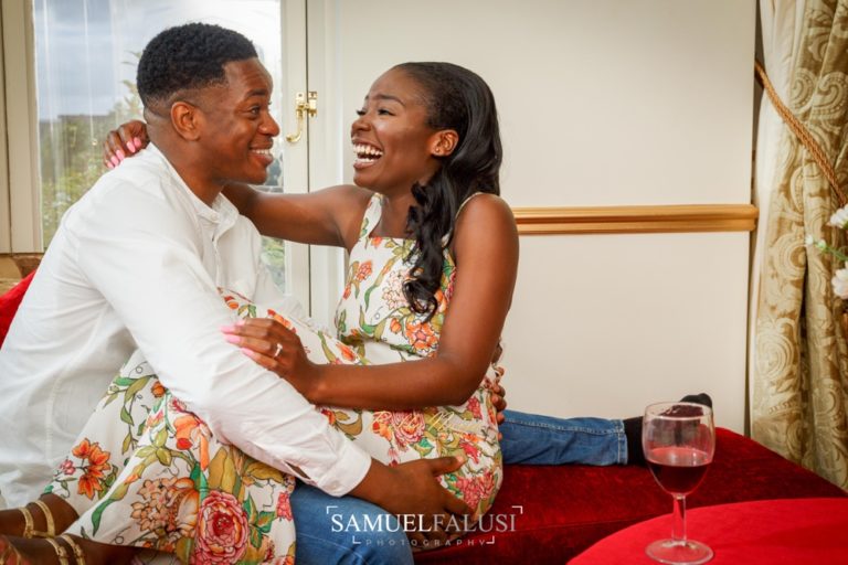 BN Celebrity Weddings: Love Since 17! Tolu Ogunmefun "Don't Jealous Me" and Yemi were Clearly ...