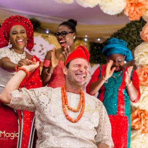 Italian Love meets Nigerian Culture at Luca & Irene’s Elegant All White ...