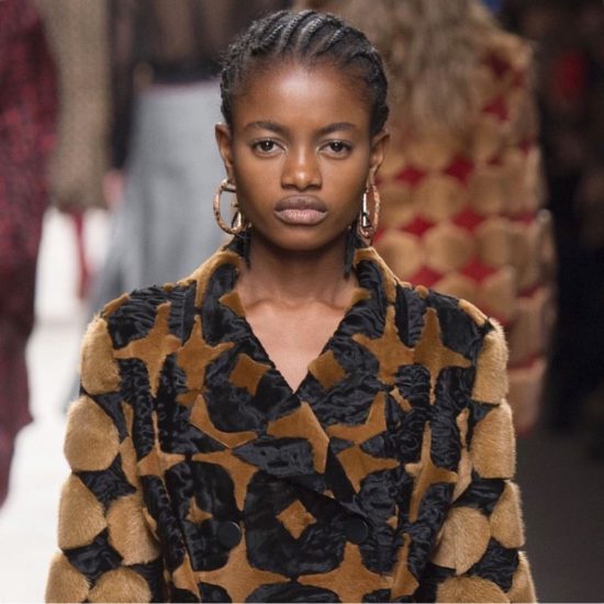 Making Naija Proud! Nigerian Model Elizabeth Ayodele walks for Fendi at ...