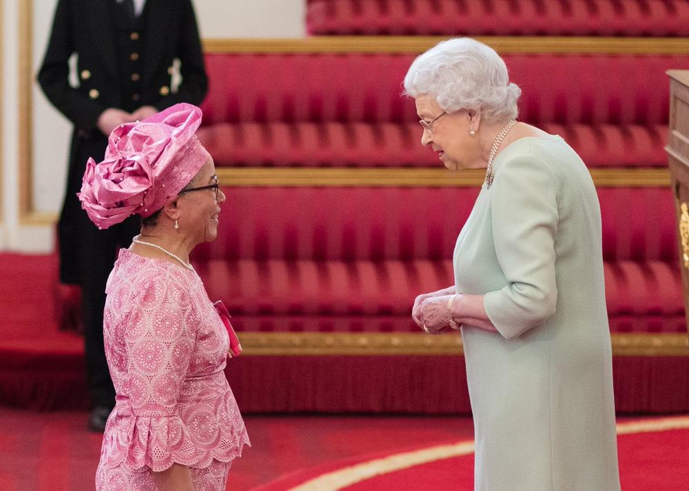 Nigerian Woman Honored by Queen Elizabeth | Appointed Dame Commander of ...