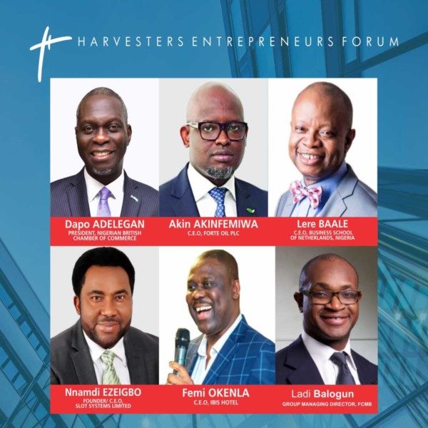 Harvesters Entrepreneurs Forum holds this Weekend - Ladi Balogun, Dr ...