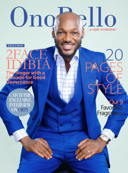 "The Singer with a Crusade for Good Governance''! 2Baba is on the Cover of OnoBello's March ...