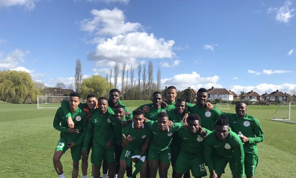 See Photos of Super Eagles Training in London + WATCH the Newbies ...