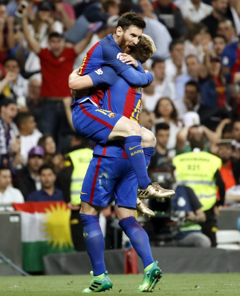 Lionel Messi's Last-Gasp Goal gives Barcelona the win over Real Madrid ...