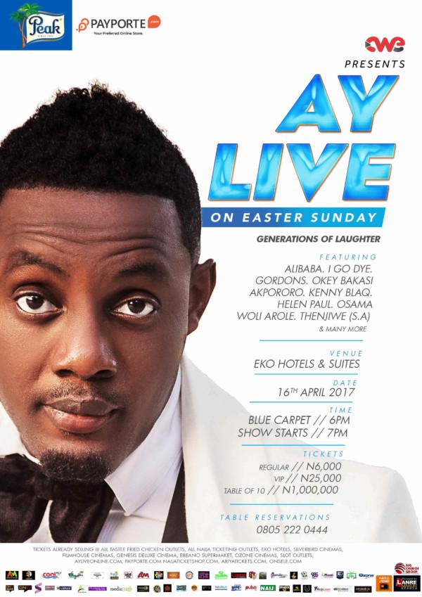BellaNaijarians! We’re Giving Away TWO VVIP Tickets to the AY Live ...